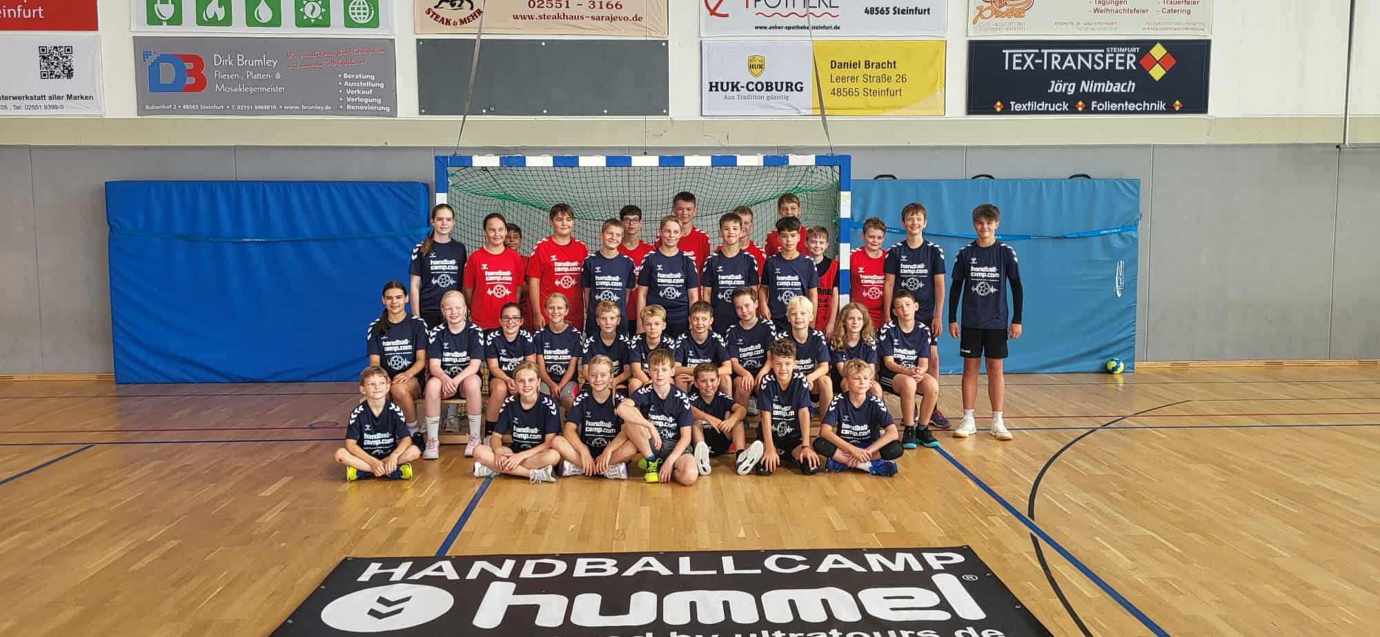 Handballcamp am Niederrhein- HUMMEL Handballcamps 2025